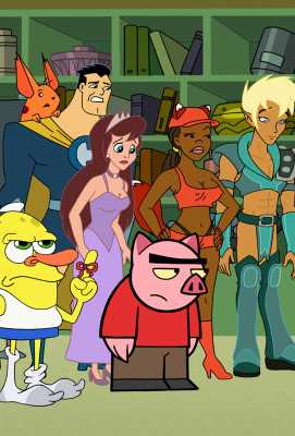 La casa de los dibujos (Series): Capitanazo imbécil S02 E03 ...